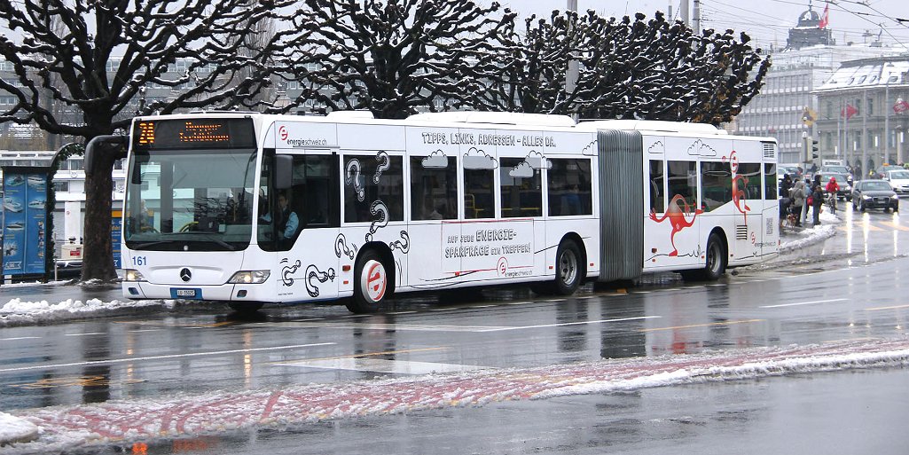 Luzern O-Bus Bus Lucerne trolley
