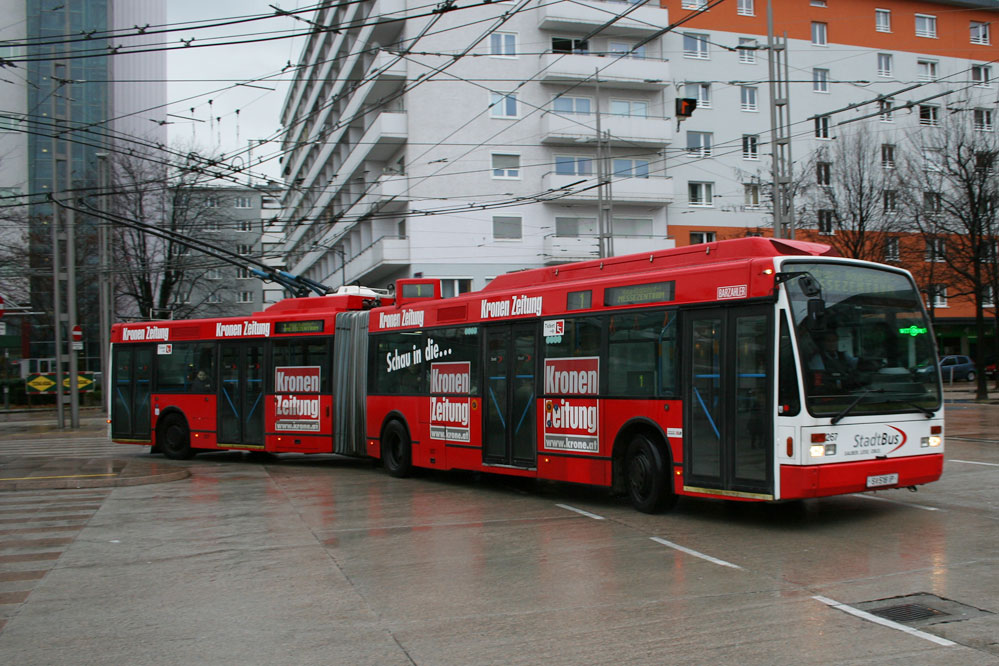 Trolleybus O-Bus Salzburg Austria